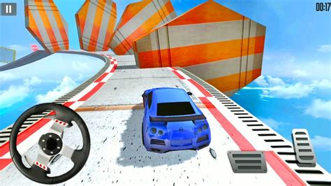 Drive Challenge 2020 Stunt Ramps Car Avoids Obstacles Game Android
