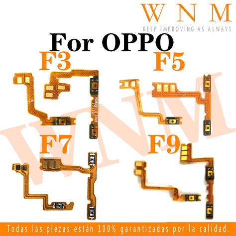 For OPPO F3 F5 F7 F9 Flex Cable Volume Power On Off Button Switch Flex Ribbon Cable Replacement
