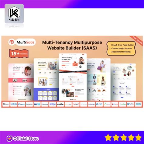 jual source code aplikasi multisaas multi tenancy multipurpose