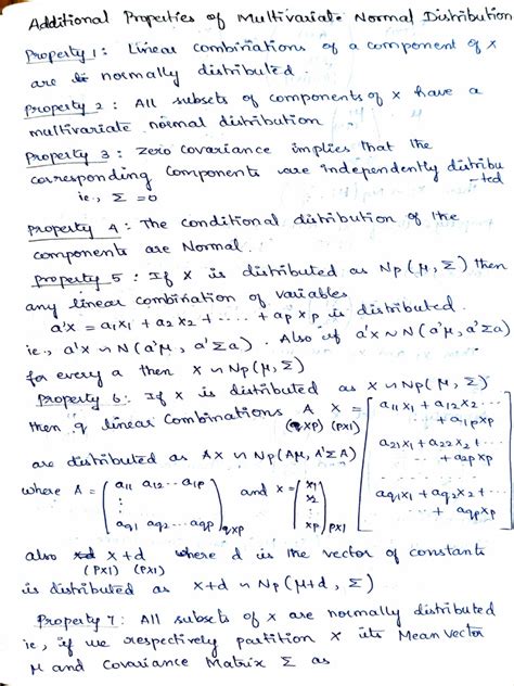 Ma25c07 Advanced Mathematical Methods Csie Multivariate Analysis Pdf