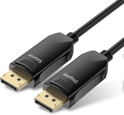 Bifale Fiber Cable 33ft Displayport Fiber Optic High Speed