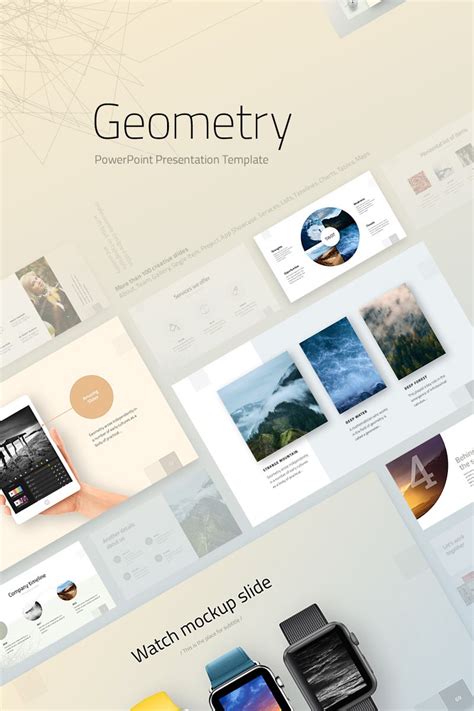 Geometry PowerPoint Template Geometry PowerPoint Template PowerPoint Slide Design Web