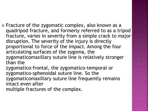 Zygomatic Complex Fracture Pptx