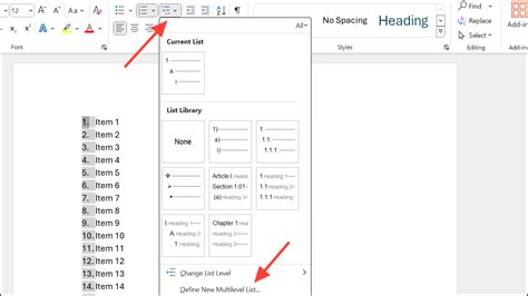 How To Restart Numbering In Microsoft Word