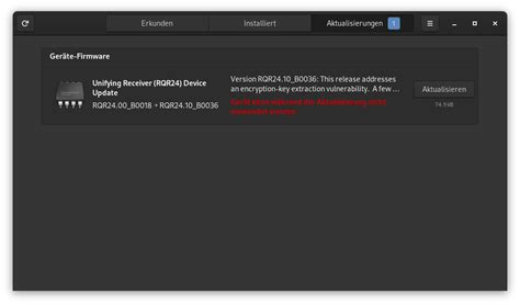 Firmware Updates Unter GNU Linux GNU Linux Ch