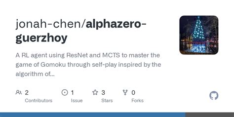 GitHub Jonah Chen Alphazero Guerzhoy A RL Agent Using ResNet And MCTS To Master The Game Of