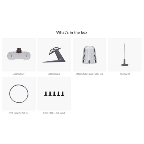 Bambu Lab Ams Lite Automatic Material System Tilbehør Til 3d Print Gadgethuset Dk