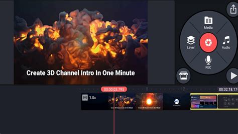 How To Make D Intro On Android With Kinemaster For Youtube Youtube Channel Intro YouTube