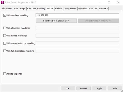Solved Problem With Point Groups Number Matching Separated With Comma