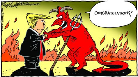 Drawn To The News Donald Trump Wins The Presidency 50 Cartoons