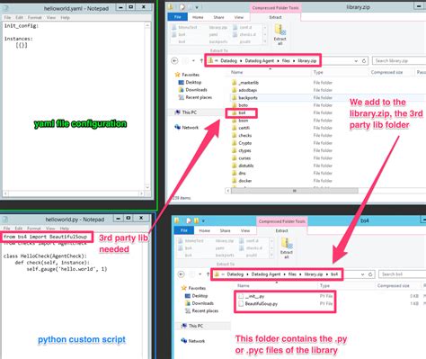 adding a custom python package to the agent