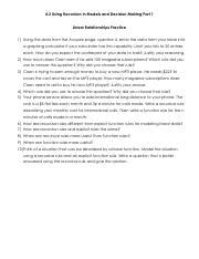 Copy Of 4 2 Using Recursion In Models And Decision Making Part 1 Pdf 4 2 Using Recursion In