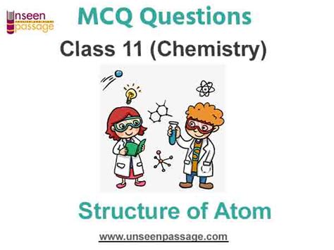 Structure Of Atom Mcq Class 11 Chemistry