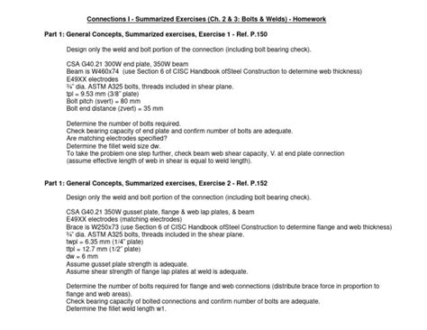 Connections 1 Ch 2 3 Summarized Exercises 150 153 Pdf