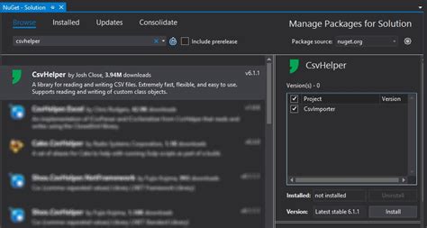 how to import csvs with core and c hildenco solutions