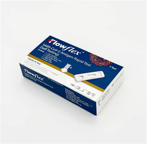 Flowflex™ Covid 19 Art Antigen Rapid Test Kit 1 Testsbox Flowflex