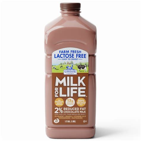 Milk For Life® Lactose Free 2 Reduced Fat Chocolate Milk Unc Dairy