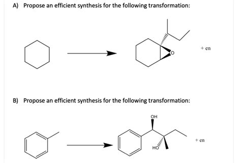 Solved A Propose An Efficient Synthesis For The Following