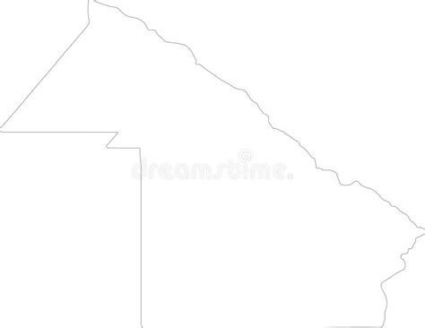 Chaco Argentina Outline Map Stock Vector Illustration Of Geography