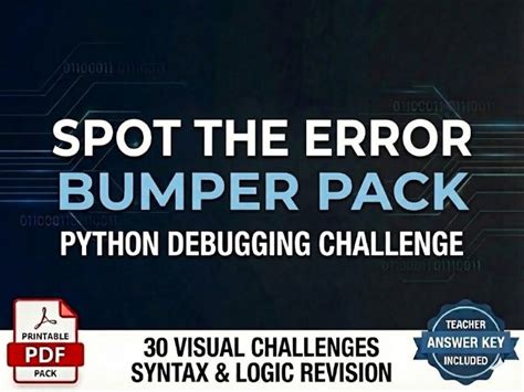 Gcse Computer Science Syntax And Logic Error Worksheets Ocraqa Teaching Resources