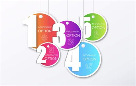 Number Colorful Circles Powerpoint Animation Business Powerpoint Templates Infographic Design