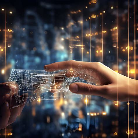 Networks And Artificial Intelligence Technology Or Chatbot Chat Ai To Create Futuristic