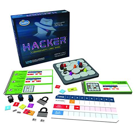 Think Fun Hacker Cybersecurity Coding Game And Stem Toy For Boys And