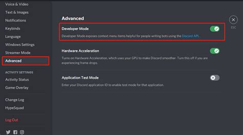 How To Turn On Or Off Discord Developer Mode On Windows 1011