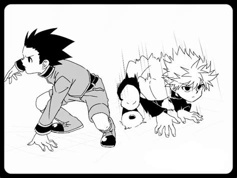 Gon Freecss And Killua Zoldyck ~hunter X Hunter Hunter X Hunter
