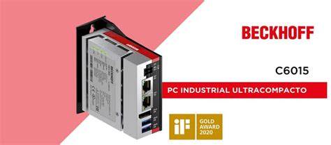 Beckhoff C6015 Pc Industrial Ultracompacto