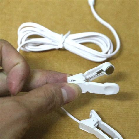 2015 Electric Shock Nipple Clamps No Power Box Breast Massaging Medical Themed Sex Toys