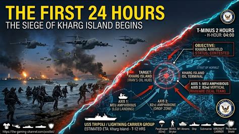 The First 24 Hours • The Siege Of Kharg Island Begins The Military