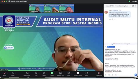 Prodi Sastra Inggris Ubsi Tingkatkan Mutu Akademik Melalui Audit Mutu