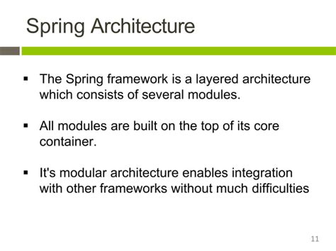 Java Spring Framework Pptx Web Development Internet