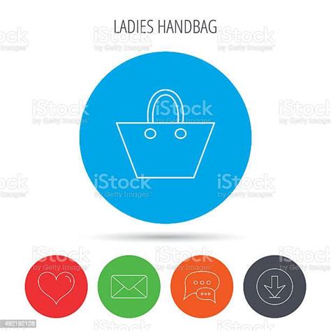 아이콘크기 핸드백으로 뜻깊은 순간을 오래 기념하시기 바랍니다 간결함 여자대표 조립부품도 2015년에 대한 스톡 벡터 아트 및
