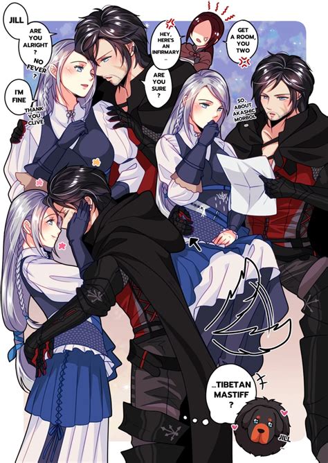 Clive Rosfield And Jill Warrick Final Fantasy And More Drawn By Babigonice Danbooru