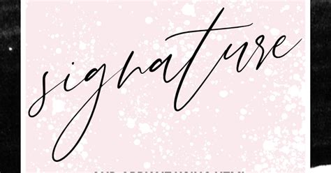 How To Add A Blog Signature In Blogger And How To Make One For Free Becca Jayne