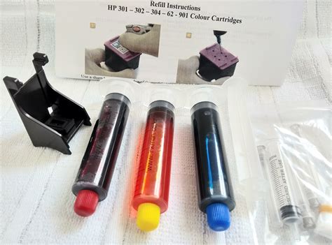 HP Inkjet Cartridge Refill ink Kits