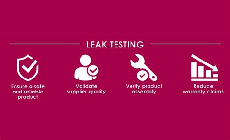 Leak Testing Complex Systems Recommendations And Best Practices 2019