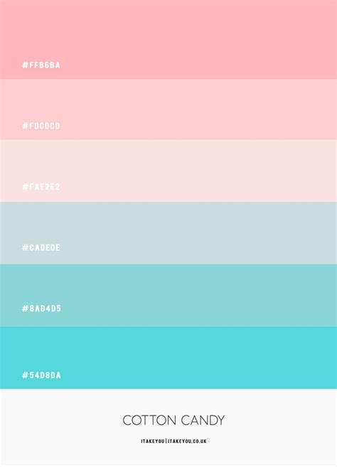 Cotton Candy Colour Scheme Colour Palette 71 Cotton Candy Colors Cotton Candy Candy Room