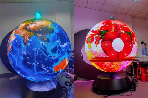 Sphere Ball Led Screen Flexible Led Screen Tepixel