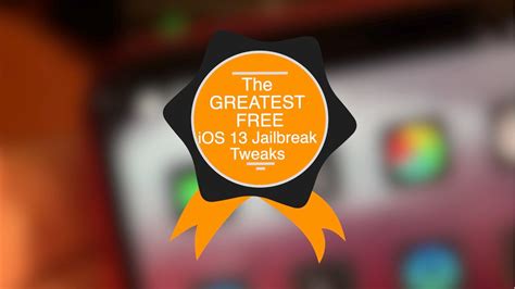 The GREATEST FREE IOS 13 Jailbreak Tweaks YouTube