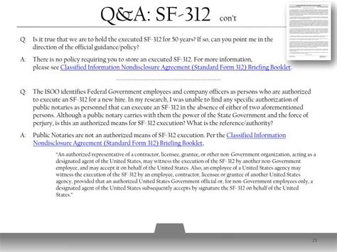 Ppt Askpsmo I Webinar Sf 312 Non Disclosure Agreement Powerpoint