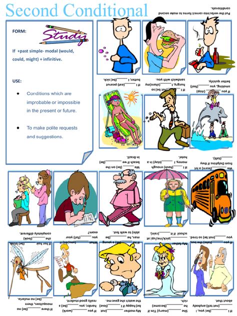Second Conditional Worksheet Pdf