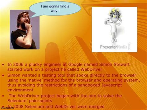 Selenium A Software Testing Tool Ppt