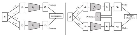 Contrastive Instance Learning Left Vs Swav Right In Contrastive Download Scientific