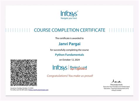janvi pargai on linkedin python learningjourney certification