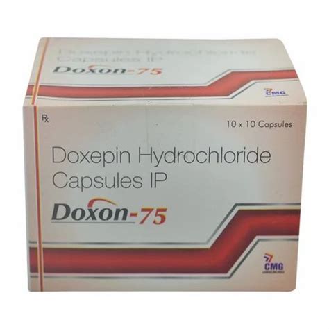 Doxepin Capsule At Rs 1500 Stripe एंटीडिप्रेसेंट टैबलेट In Mumbai