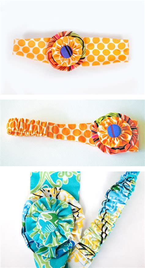 Headband Pattern PDF Sewing Pattern For Funky Flower Etsy