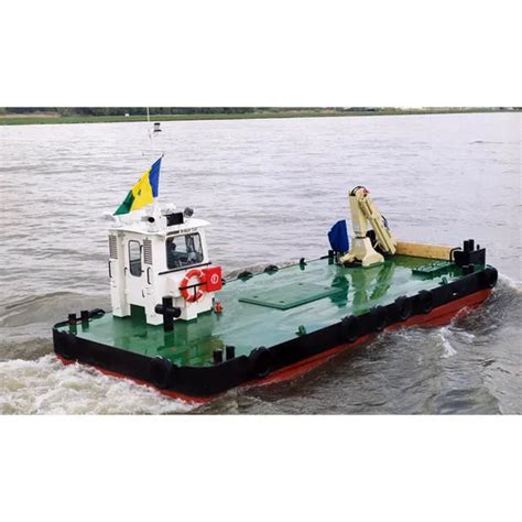 Container Modular Barge Logistic Barge Work Boat Modular Pontoon And Platfoms System